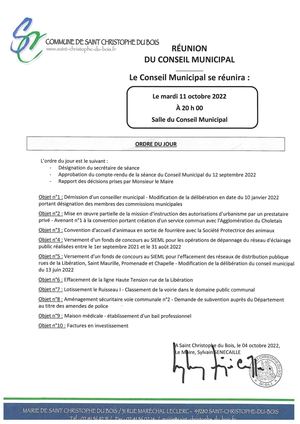 Calaméo - Prochain Conseil Municipal