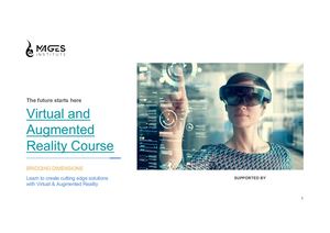 Calaméo - Professional Certificate In Augmented and Virtual Reality Course