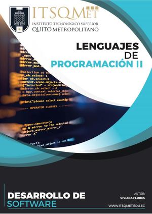 Calaméo - Guia Lenguajes de Programación II