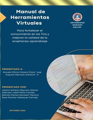 Calaméo - Manual de Herramientas Virtuales TIC's