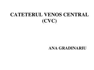 Calaméo - Cateterul Venos Central