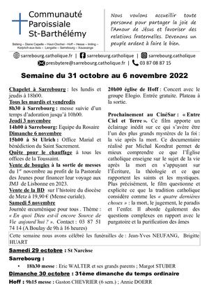 Calaméo - Semaine Du 31 Octobre