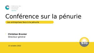 Calaméo - Présentation - Christian Brunier - Conférence énergie