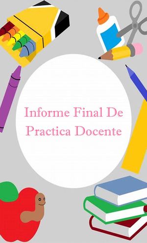 Calaméo - Informe Final De Practica Docente