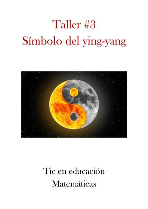 Calaméo - Taller #3 Ying-yang