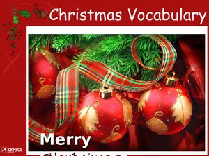 Calaméo - Ppt Christmas Vocabulary