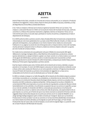 Calaméo - Biografia Azetta