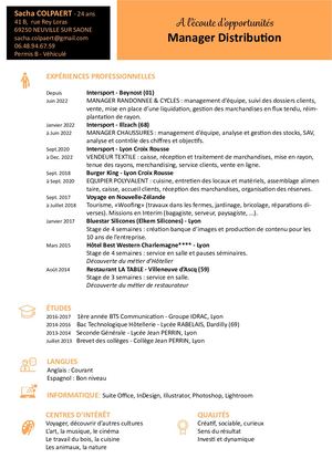 Calaméo - Cv Sacha Colpaert