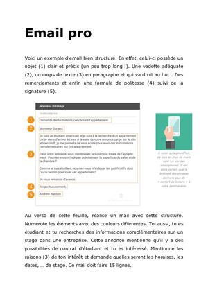 Calaméo - Email Pro Exercice