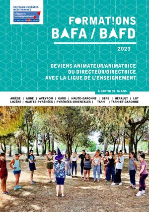 Calaméo - Brochure Régionale BAFA BAFD 2023