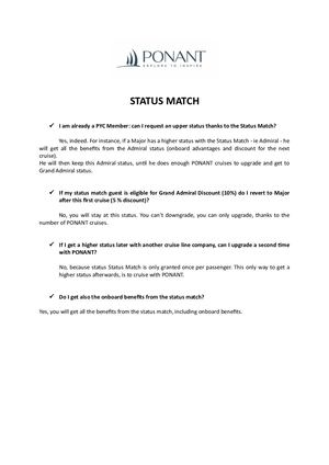 Calaméo - FAQ Loyalty Program Status Match