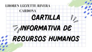 Calaméo - Cartilla Gestión Humana Lhoren Rivera