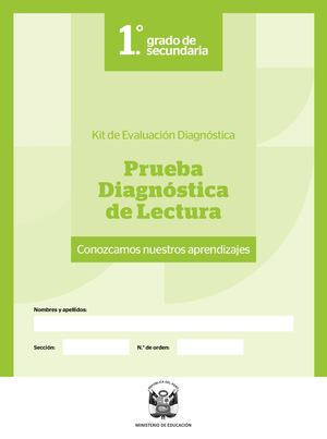 Calaméo - Prueba Diagnostica Lectura 1