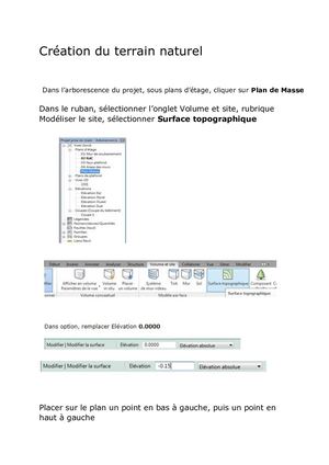 Calaméo - Tp3 Création Du Terrain Naturel