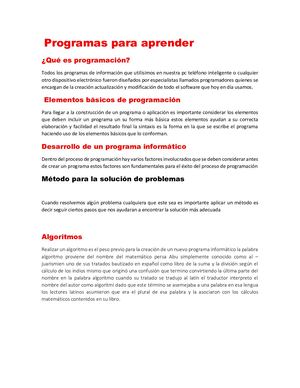Calaméo - Programas Para Aprender (2)