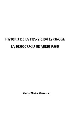 Calaméo - Historia De La Transición Española