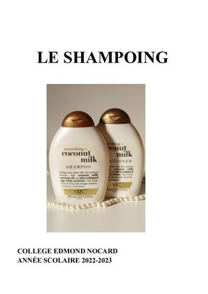 Calaméo - Le Shampoing