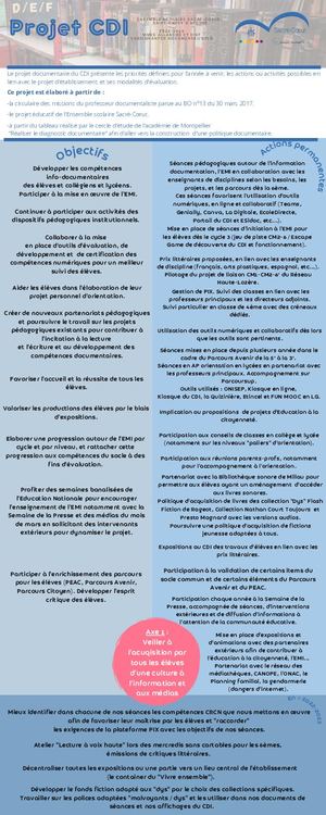 Calaméo - Le Projet Documentaire du Cdi 2022 2023