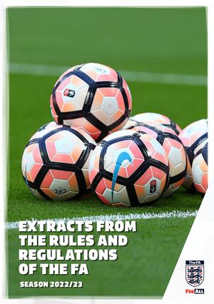 Calaméo - Extracts From The Rules & Regulations Of The Fa
