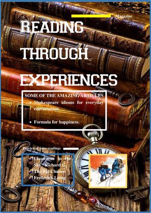 Calaméo - READING THROUGH EXPERIENCES