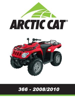 Calaméo - Arctic Cat 366 2008-2010