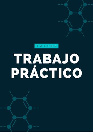 Calaméo - Portada Trabajo Práctico Química Simple Azul Y Celeste