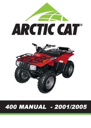 Calaméo - Arctic Cat 400 Manual 2001-2005