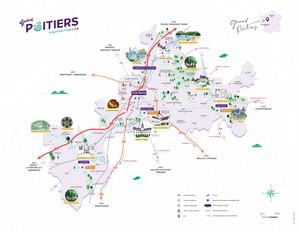 Calaméo - Grand Poitiers - Carte Touristique - FR