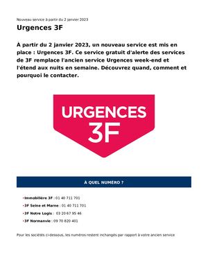 Calaméo - Urgences 3f