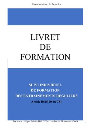 Calaméo - Microsoft Word Carnet De Tir Docx