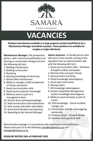 Calaméo - Samara Game Reserve