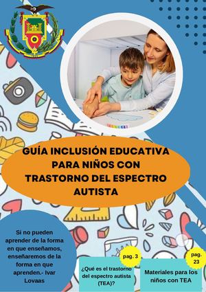 Calaméo - Guía Inclusión Educativa Para Niños Con Trastorno Del ...