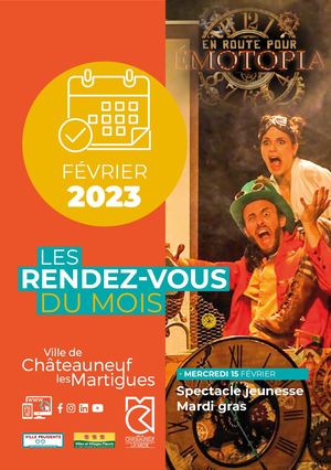 Calaméo - Les rendez-vous du mois de février 2023