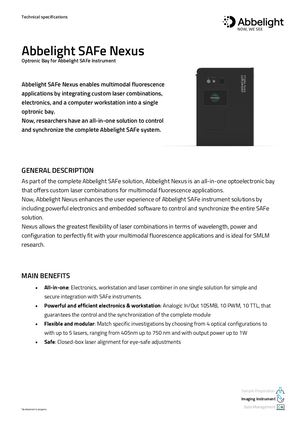 Calaméo - 2023010017 Abbelight Nexus Datasheet