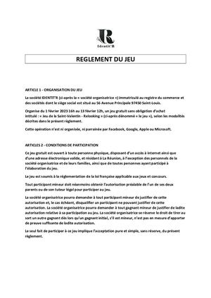 Calaméo - Reglement Du Jeu