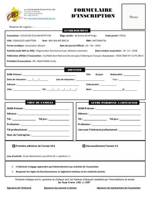 Calaméo - Formulaire D'inscription