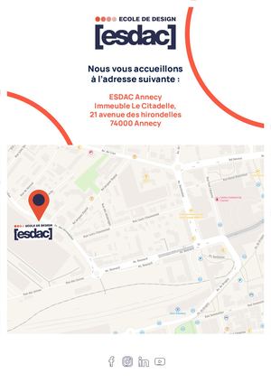 Calaméo - Plan d'accès ESDAC Annecy