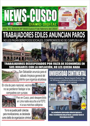 Calaméo - NEWS CUSCO 10 De Febrero 2023