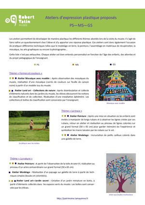 Calaméo - Ateliers Ps Ms Gs