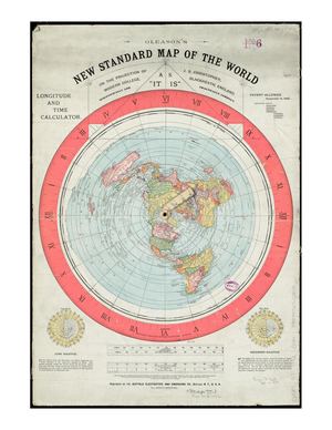 Calaméo - New Standard Map Of The World, Par Alexander Gleason, 1892