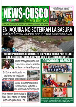 Calaméo - NEWS CUSCO 14 De Febrero 2023