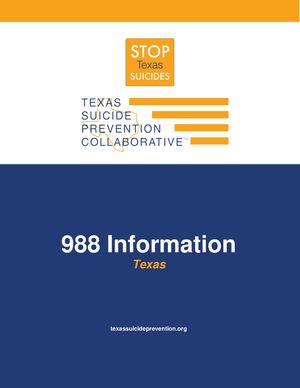 Calaméo - Texas- 988 Information