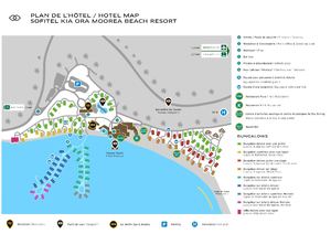 Sofitel Resort Moorea Map