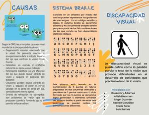 Calaméo - Tríptico Discapacidad Visual
