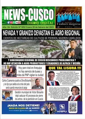 Calaméo - NEWS CUSCO 20 De Febrero 2023