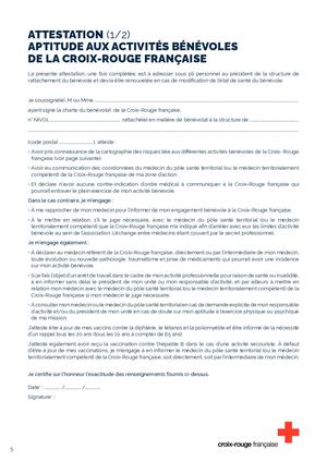 Calaméo - Attestation D'aptitude Aux Activités Bénévoles