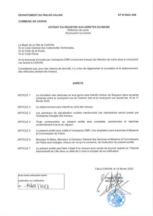 Calaméo - Refection De Voirie Rond Point Rue C Quinet Ent Emr