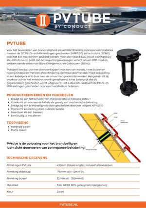 Calaméo - Conduct PV Tube leaflet