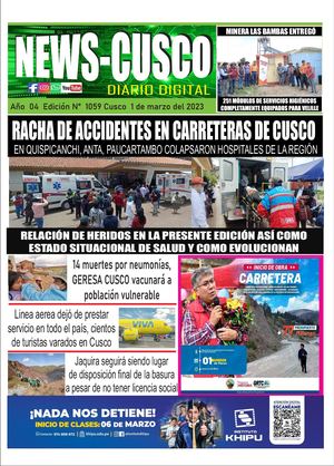 Calaméo - NEWS CUSCO 1 De Marzo 2023