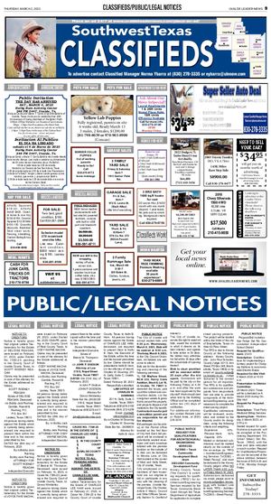 Calaméo - Classifieds 030223